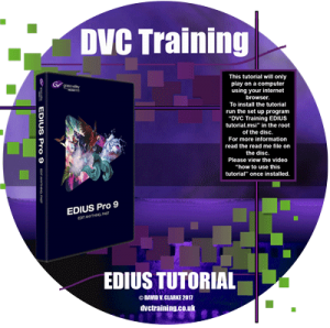EDIUS X tutorial – DVC Training